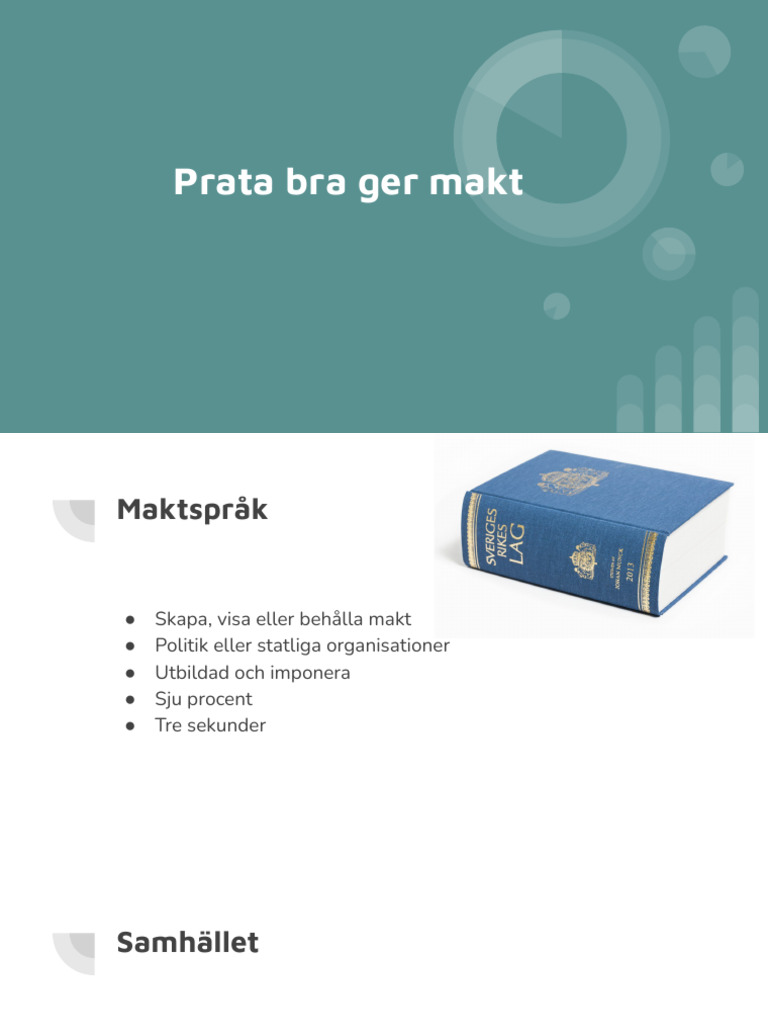 Prata Bra Ger Makt | PDF