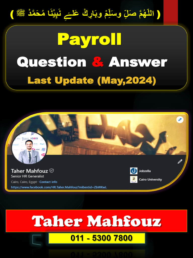 Payroll Question Answer 2024 1715243256 | PDF