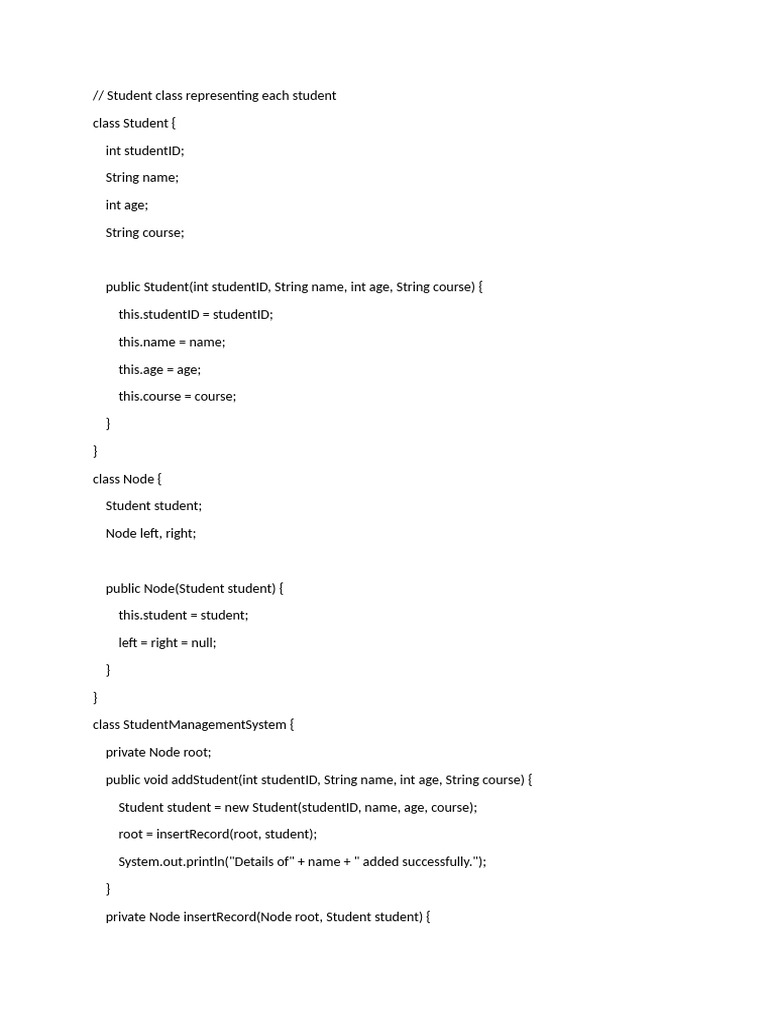 student_management_system (3) (2) | PDF | Computer Programming ...
