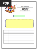 Scope - GR 11 June Exam (Paper 1) 2025 Mlit | PDF