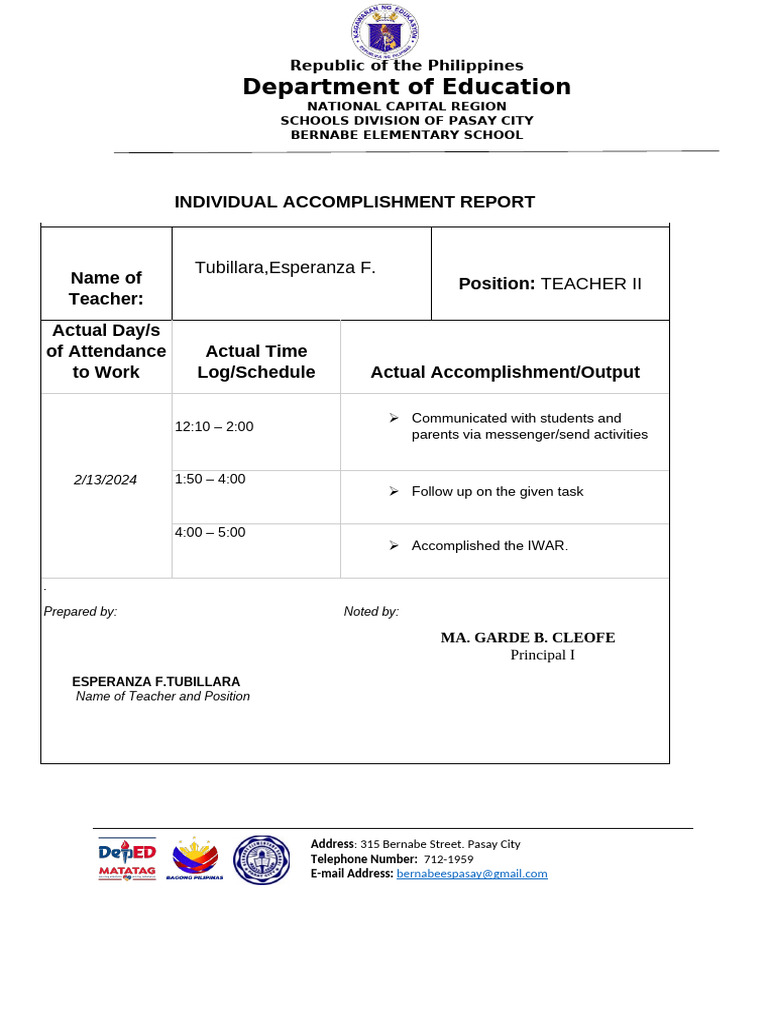 Iwar E.tubillara Feb. 132024 | PDF
