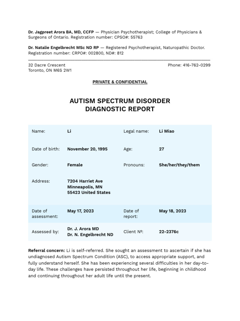 Li Miao (22-2376c) | PDF | Empathy | Autism Spectrum