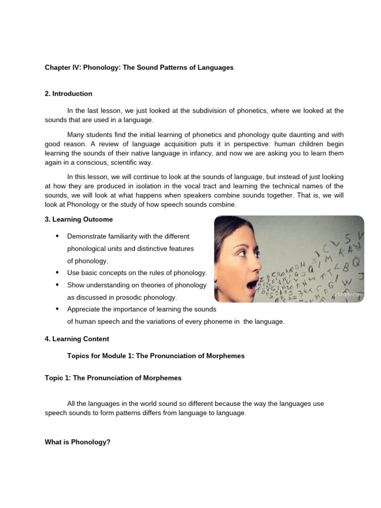 Chapter-4 (1) | PDF | Phonology | Phoneme