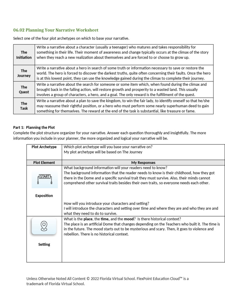 06 02 Worksheet | PDF | Narration | Narrative