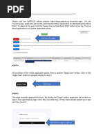 BEEP Registration Steps | PDF