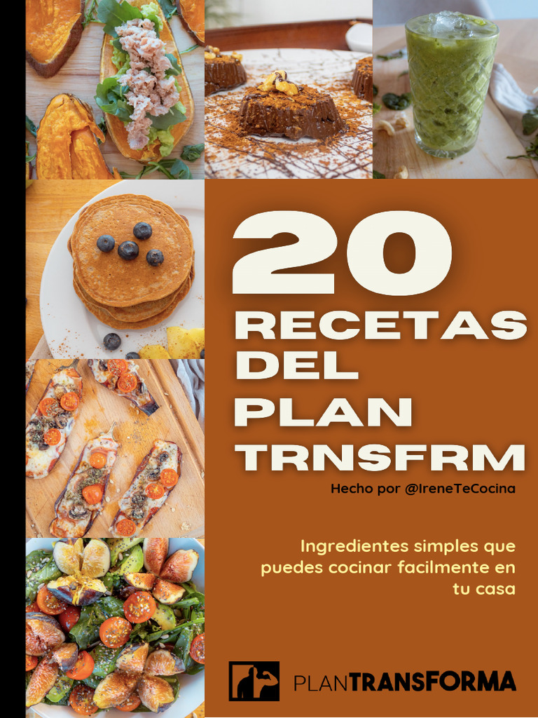 20 Recetas Del Plan Transforma | PDF | ensalada | Pimenton