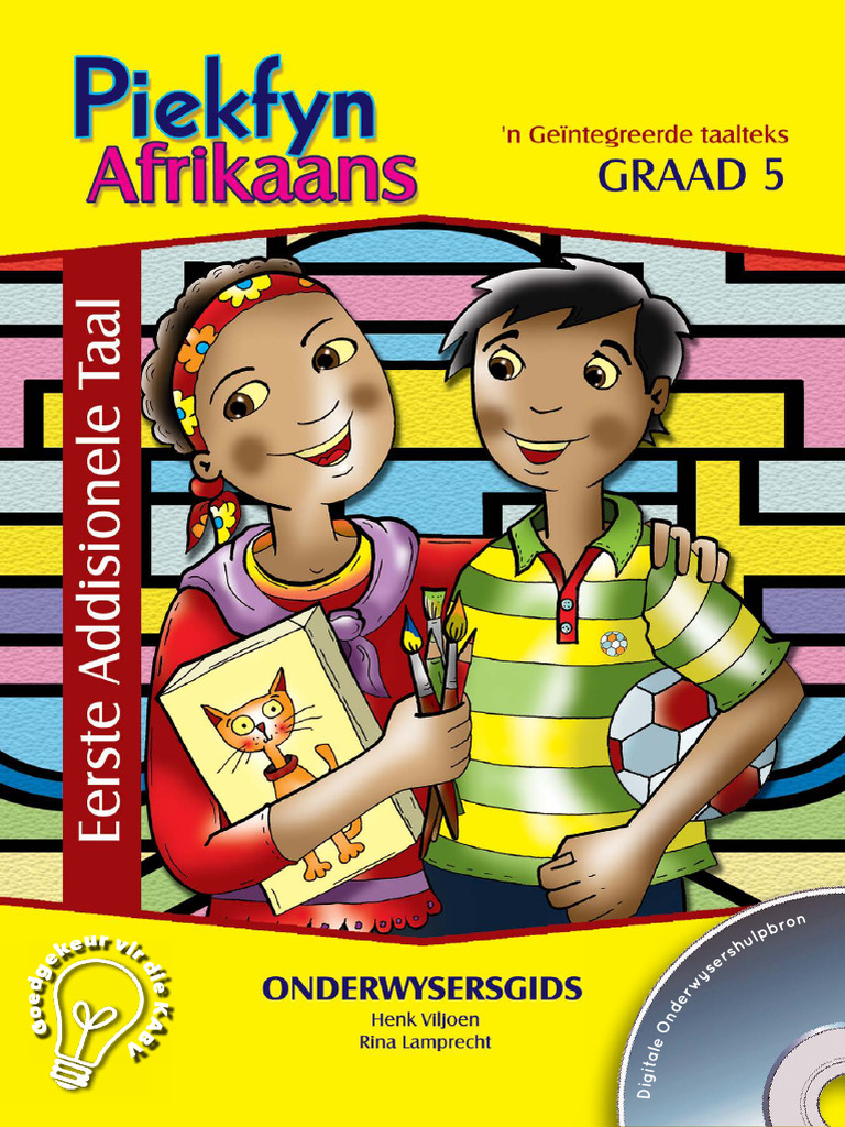 5b.piekfyn Afrikaans Eerste Addisionele Taal ONDERWYSERSGIDS Graad 5b | PDF