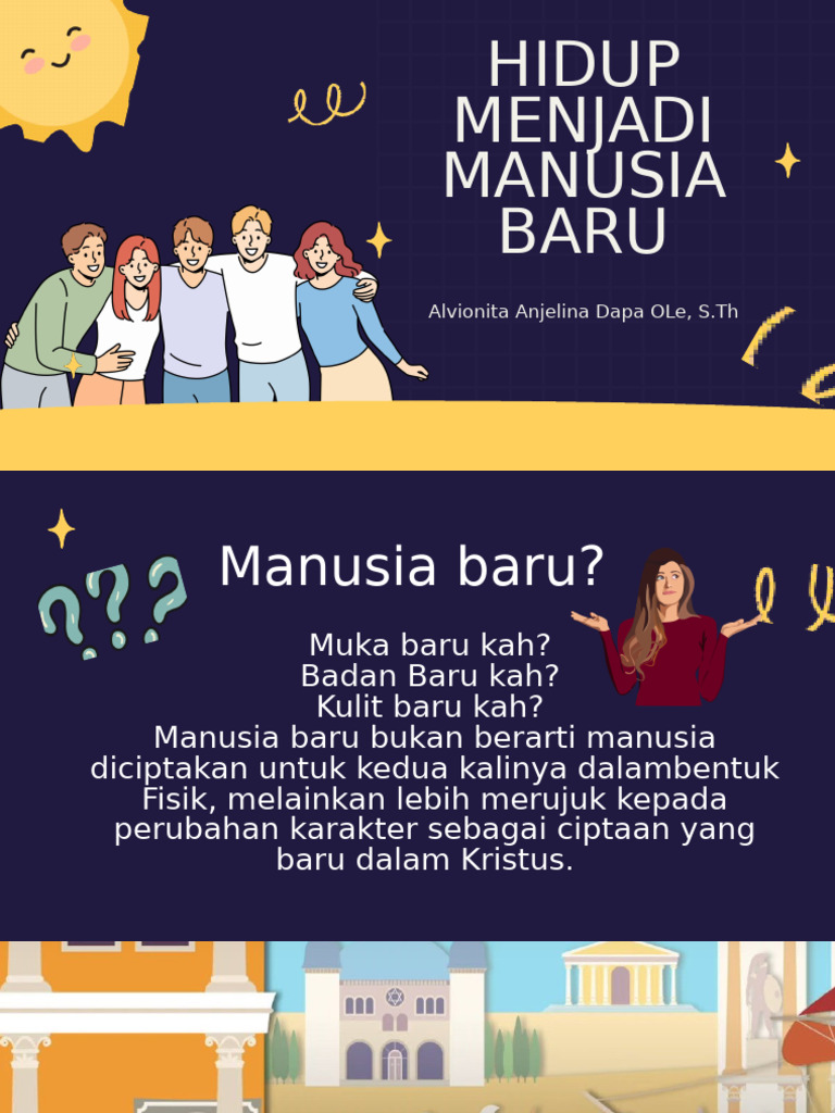 Hidup Sebagai Manusia Baru Fix | PDF