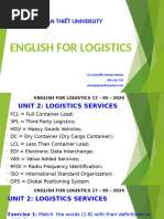 Logistics Abbreviations Guide | PDF | Cargo | Logistics