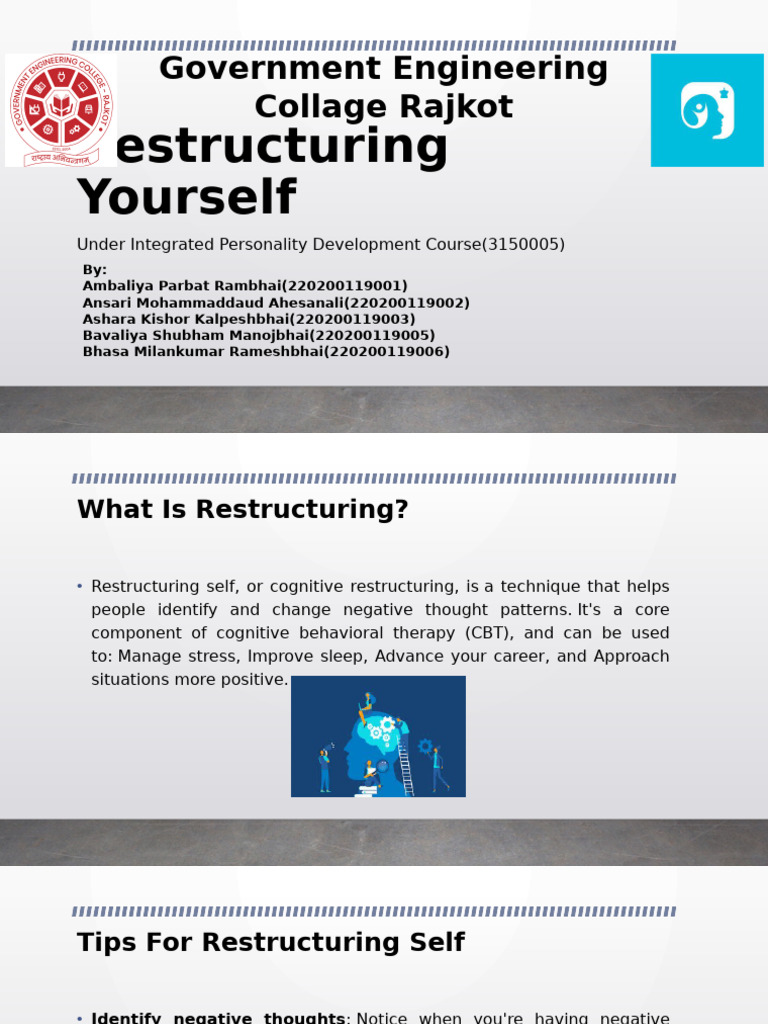 Restructuring Yourself | PDF | Thought | Psychology
