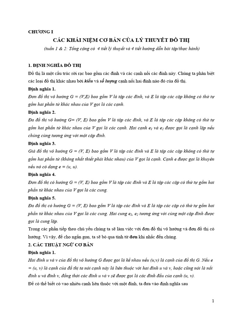 LTDT - Tuan 1,2 | PDF