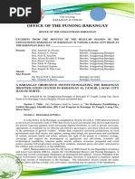 Barangay Ordinance Sample Template 2024 | PDF | Common Law | Legal ...