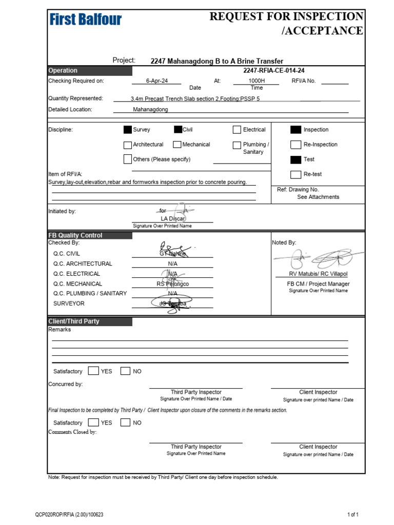 014_Precast Trench (slab) sec 2 | PDF | Precast Concrete | Building ...