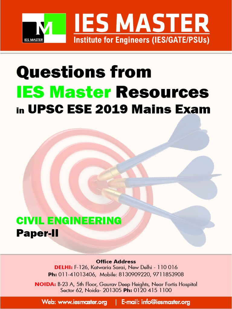 Civil Engineering Paper II | PDF | Tangent | Deep Foundation