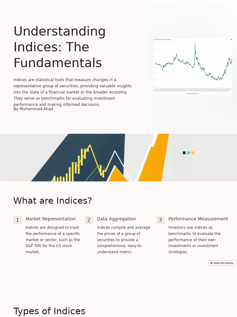 Understanding-Indices-The-Fundamentals | PDF | Financial Risk | Stock Market Index