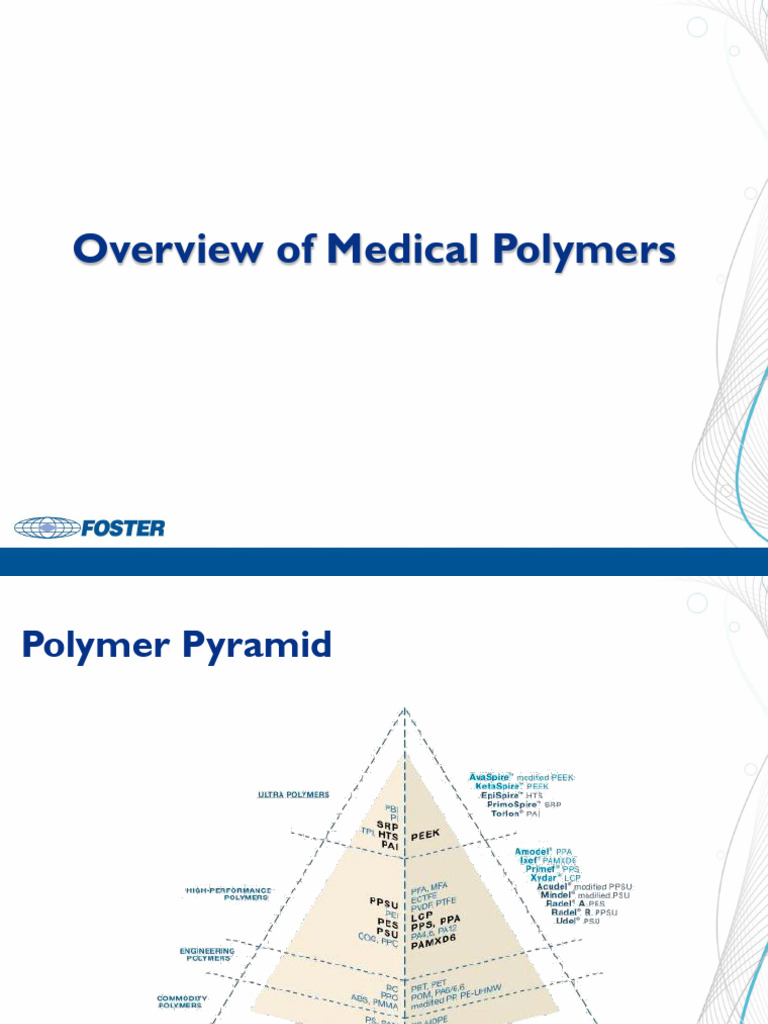 Presentation Content Medical Polymer Overview | PDF | Polymers ...