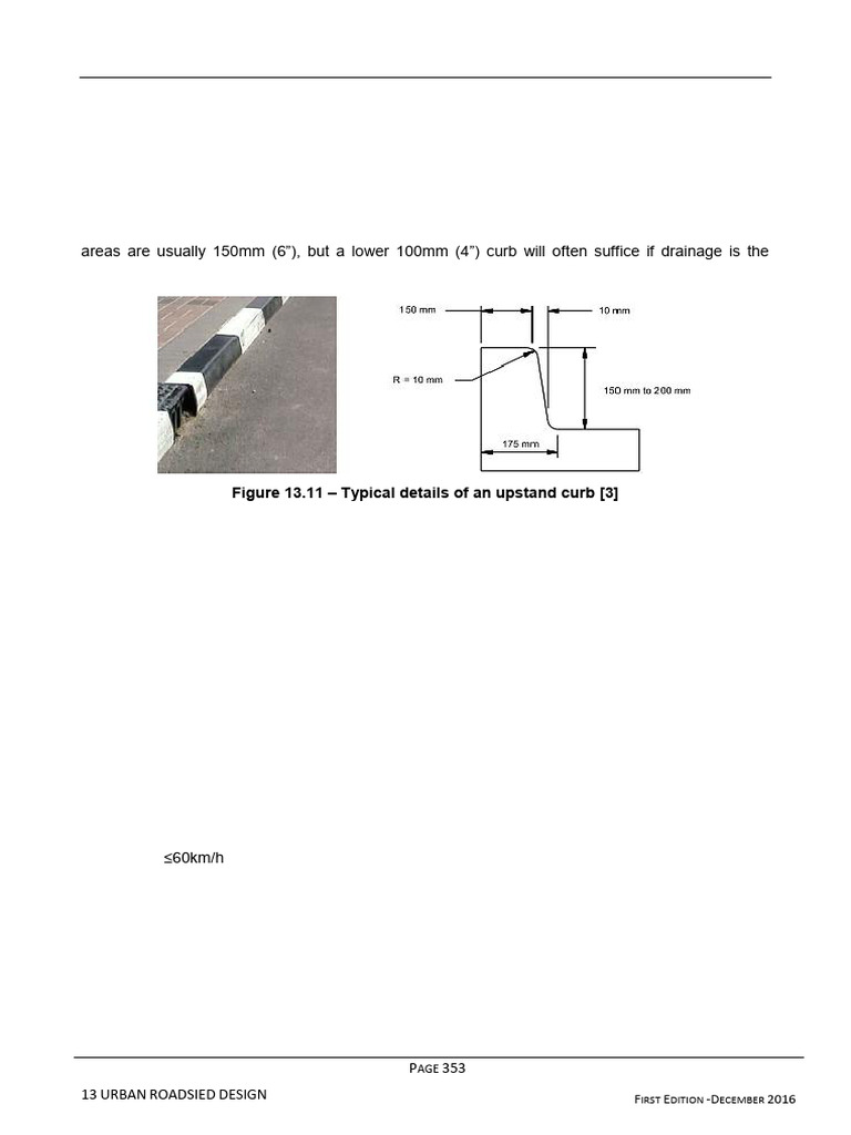 Extracted Pages of Vehicle Barrier Curbs - From TR-518 2 | PDF | Road | Road Transport