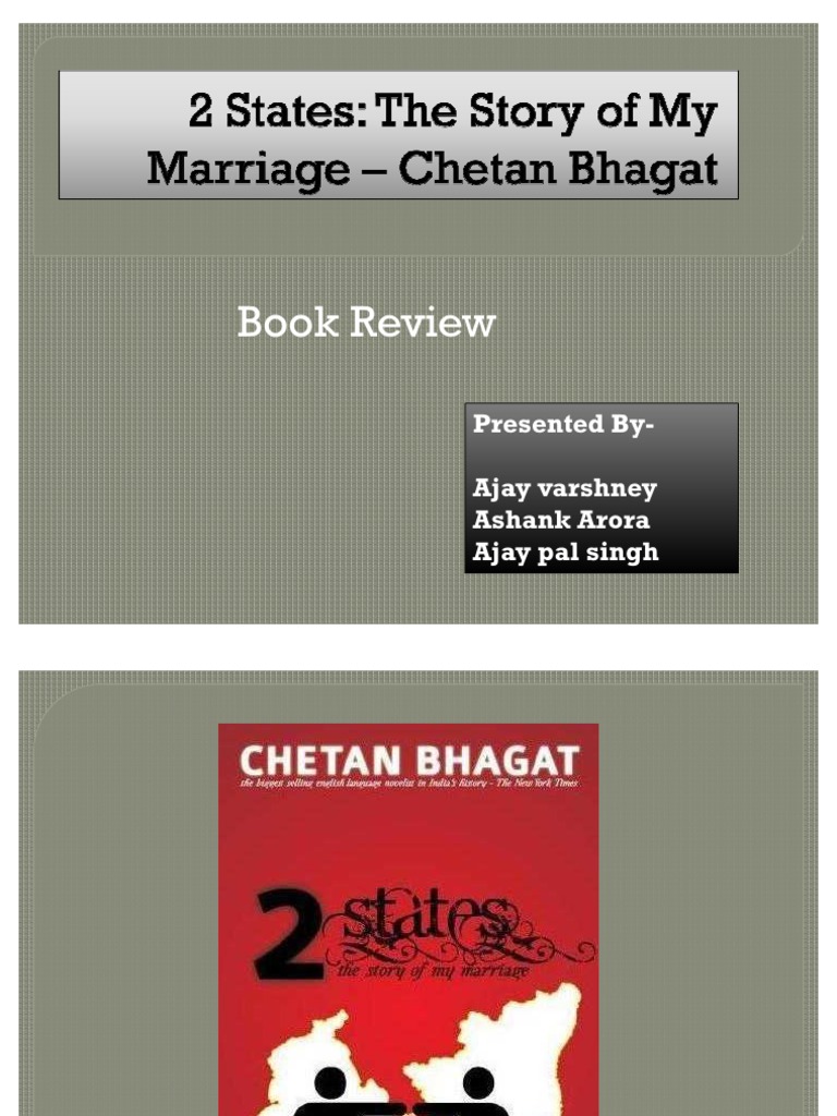 2 States Book Review | PDF