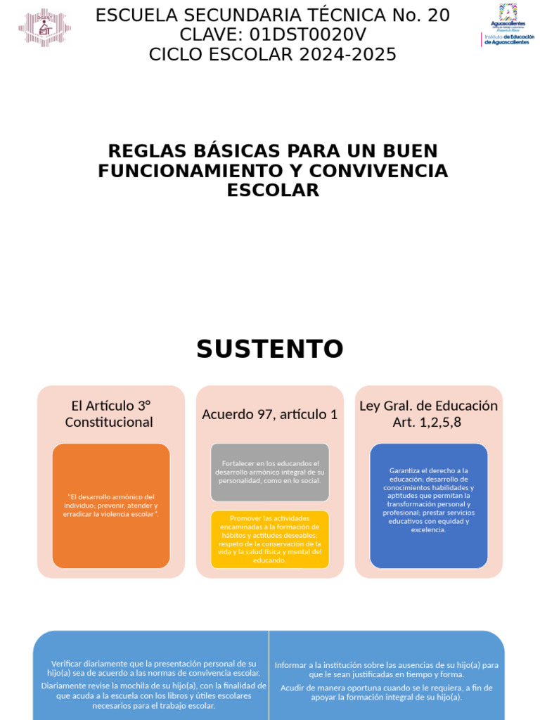 Reuniones Padres de Familia Primer Grado | PDF | Escuelas | Sicología