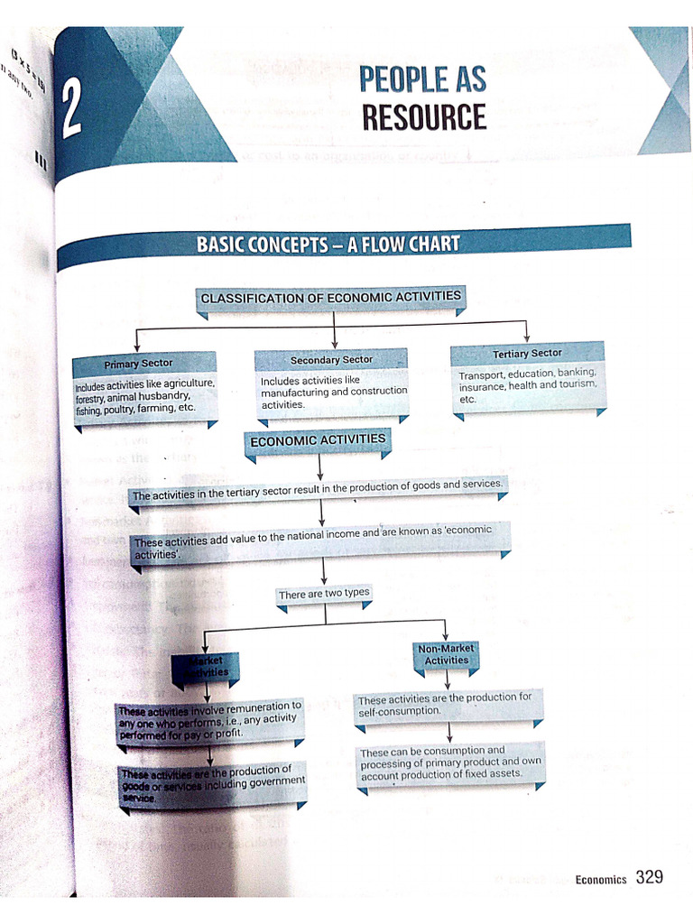 CLASS IX - SOCIAL SCIENCE - ECONOMICS LN 2 PEOPLE AS RESOURCE XAMIDEA | PDF