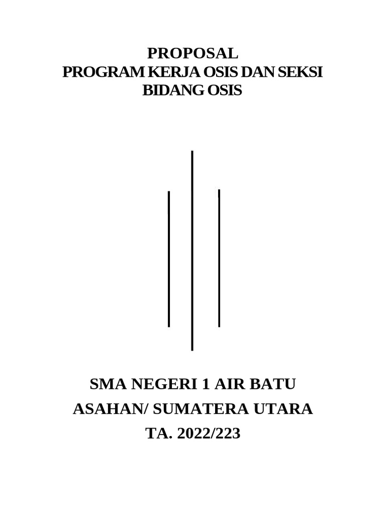 Proposal Program Kerja Osis Dan Seksi Bidang Osis | PDF | Perjalanan