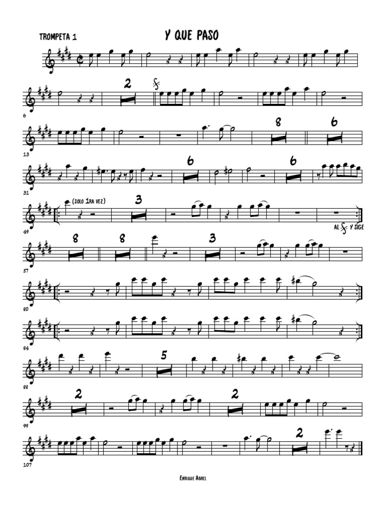 Y Que Paso - Tpta 1 | PDF