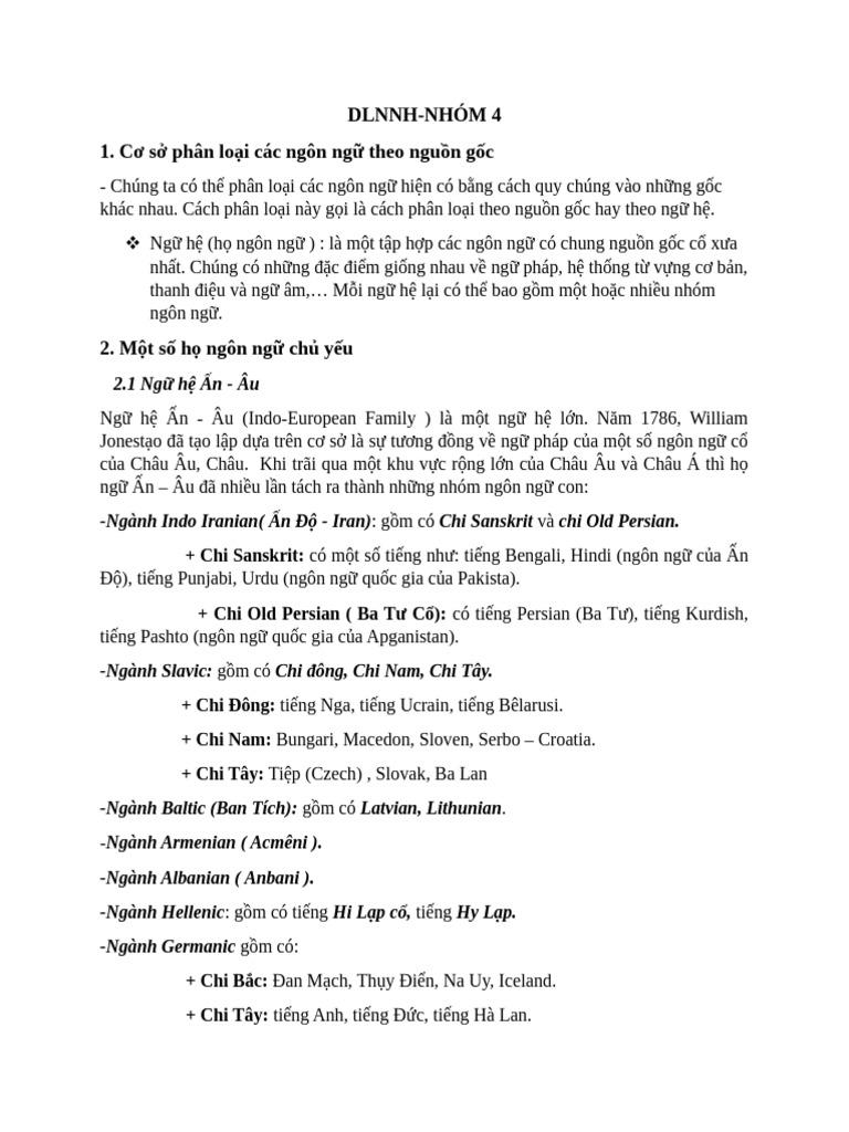 DLNNH-nhóm3 - Chương 4 | PDF