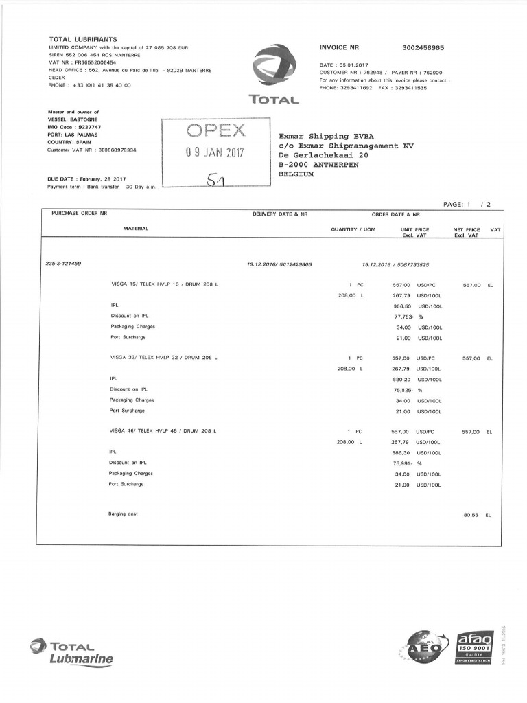 Opex 51 - 2017 | PDF