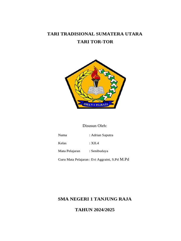 Tari Tor-Tor | PDF