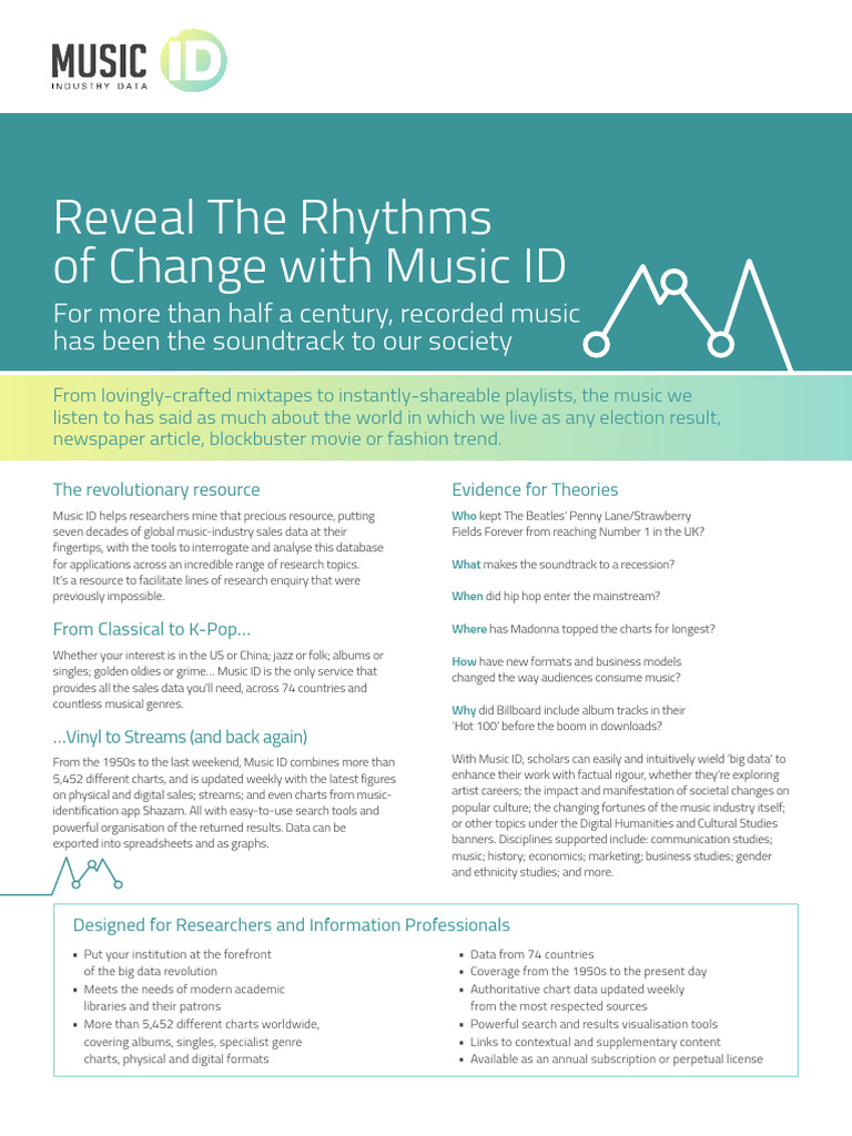 2 MusicID Reveals The Rhythms of Change | PDF