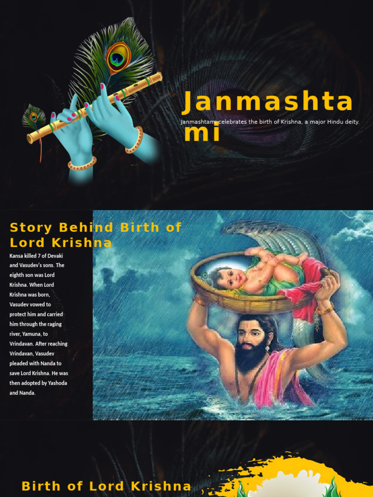 SlideEgg 300393-Janmashtami | PDF | Krishna | Hinduism