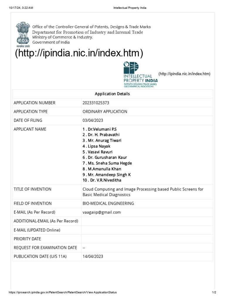 Cloud Computing and Image Processing based Public Screens for Basic Medical Diagnostics | PDF ...