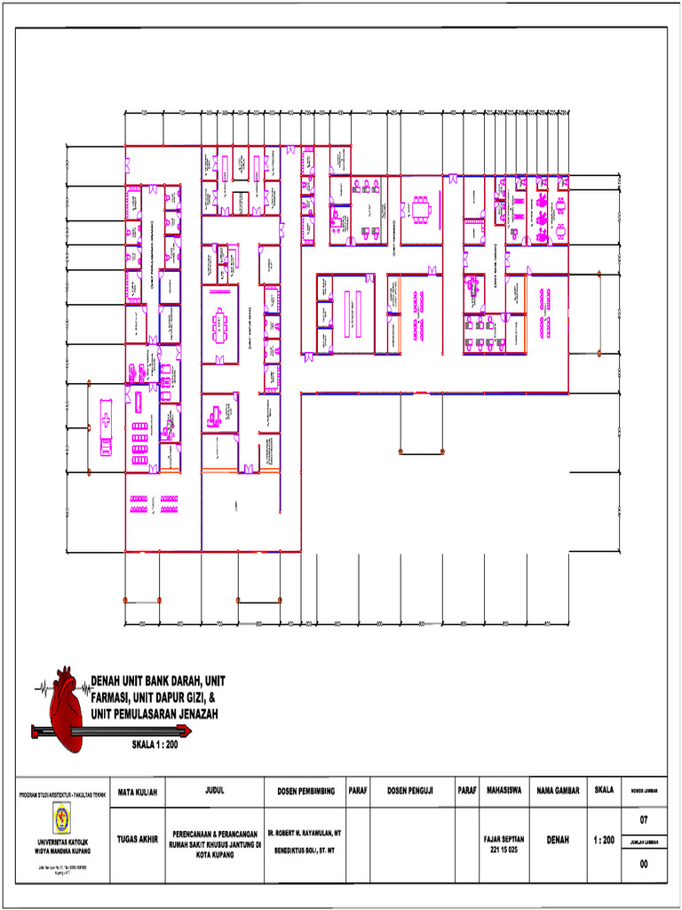 BANGUNAN RSJ PENUNJANG 1 2021 (TA) - Model | PDF