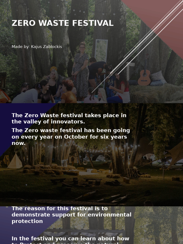 Zero Waste Festival | PDF