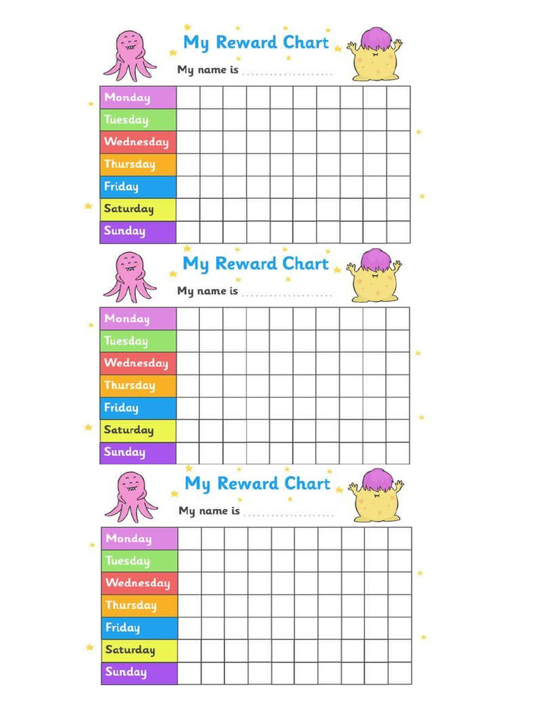 Individual reward chart | PDF