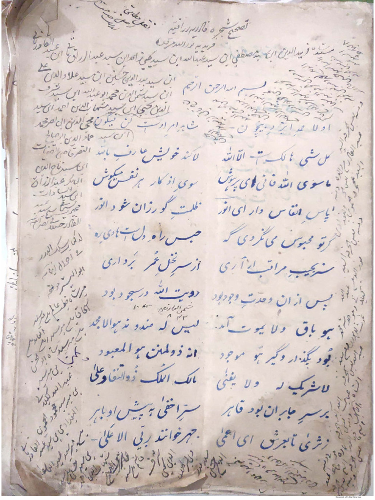 Shajra Shah Sahab | PDF