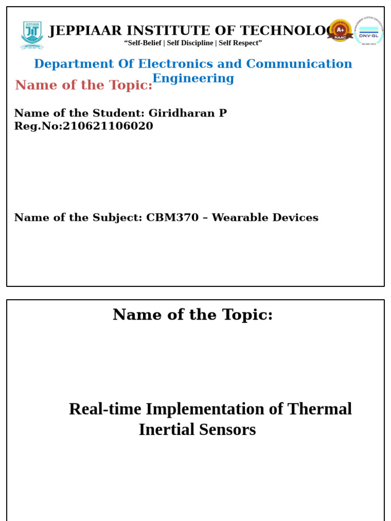 Wearable Devices | PDF