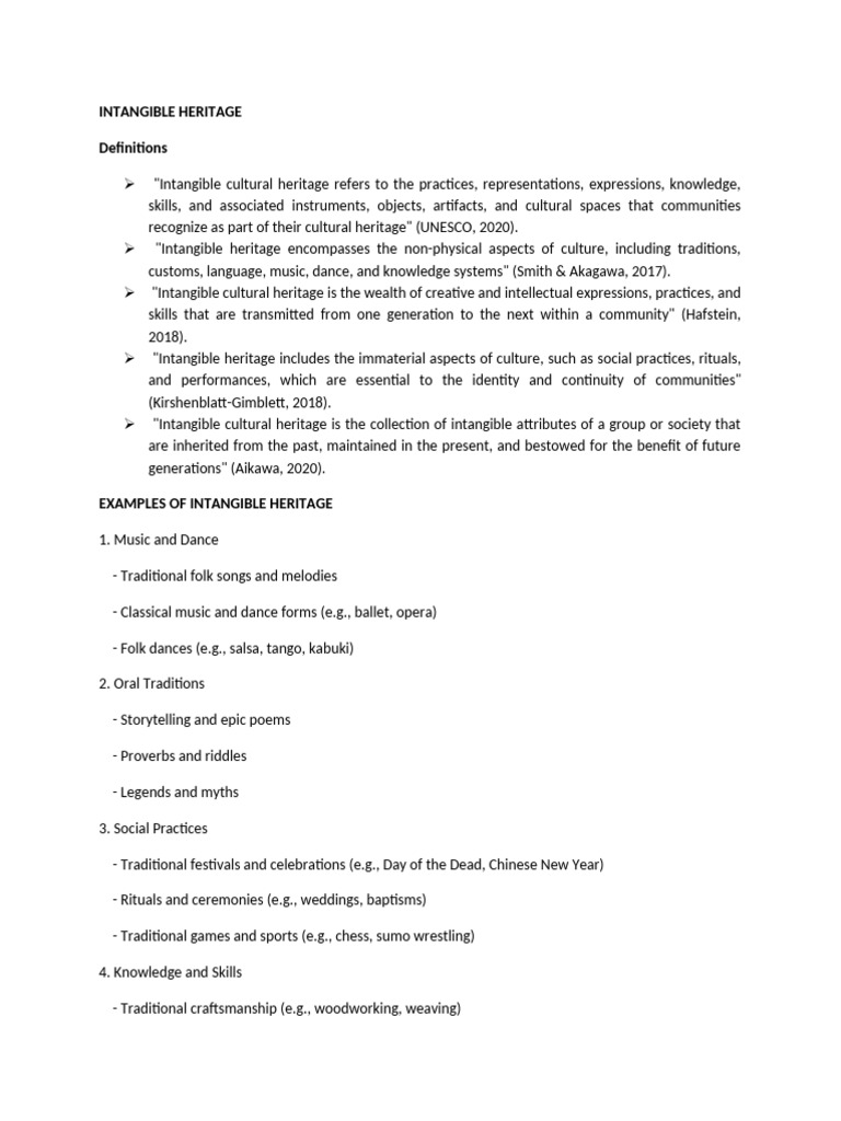 Understanding Intangible Heritage in Zimbabwe | PDF | Traditions ...