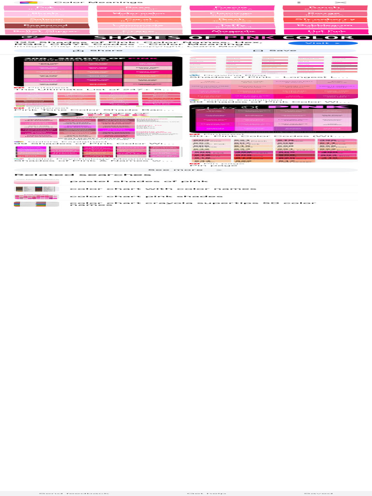 Pink Shades - Google Search | PDF | Art | Religion & Spirituality