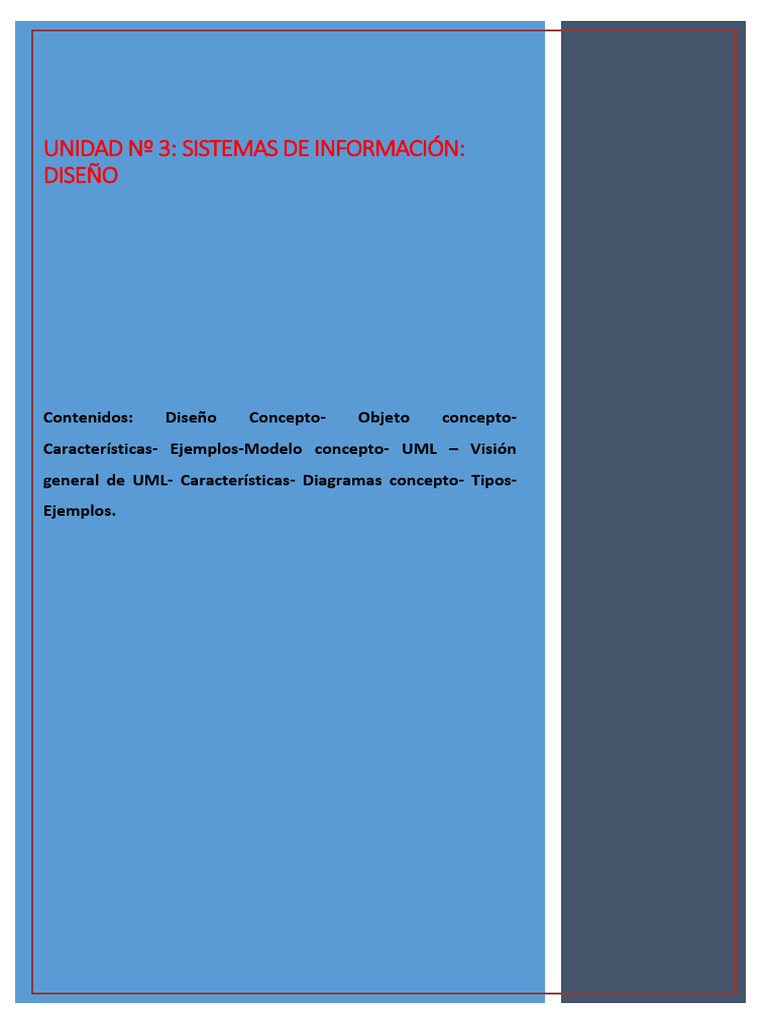 UNIDAD Nº3 - El Lenguaje Unificado de Modelado-UML-TEORIA | PDF ...