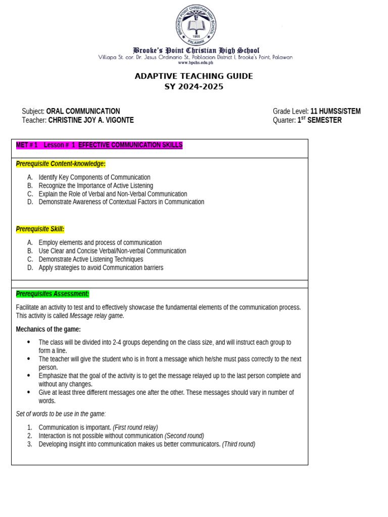 _ATG_OC_MET1 | PDF | Communication | Learning