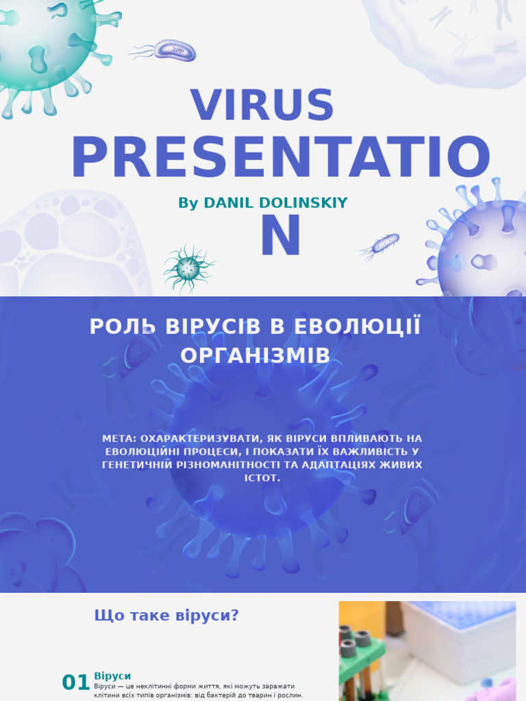 Presentation On Viruses and Their Significance | PDF