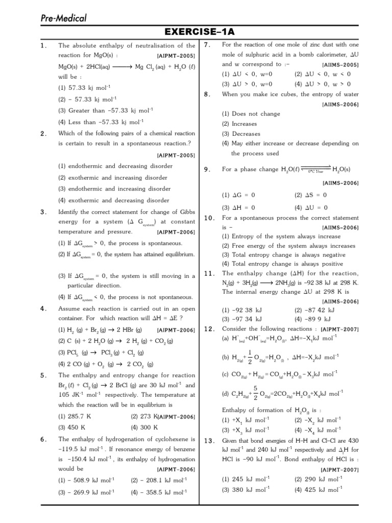 thermo m | PDF | Enthalpy | Heat