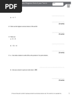 Year 8 Mathematics Autumn White Rose Higher B | PDF