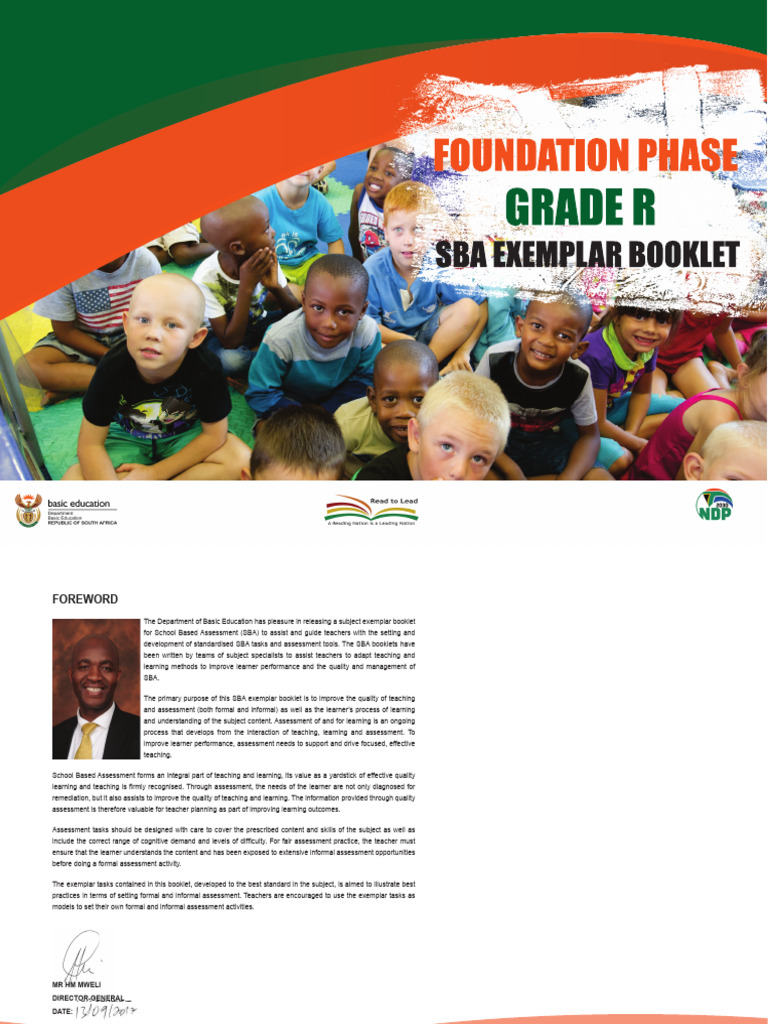 Foundation Phase Grade R | PDF | Learning | Educational Assessment