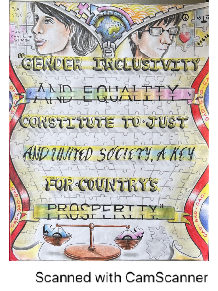 Poster Slogan - Gender and Development | PDF