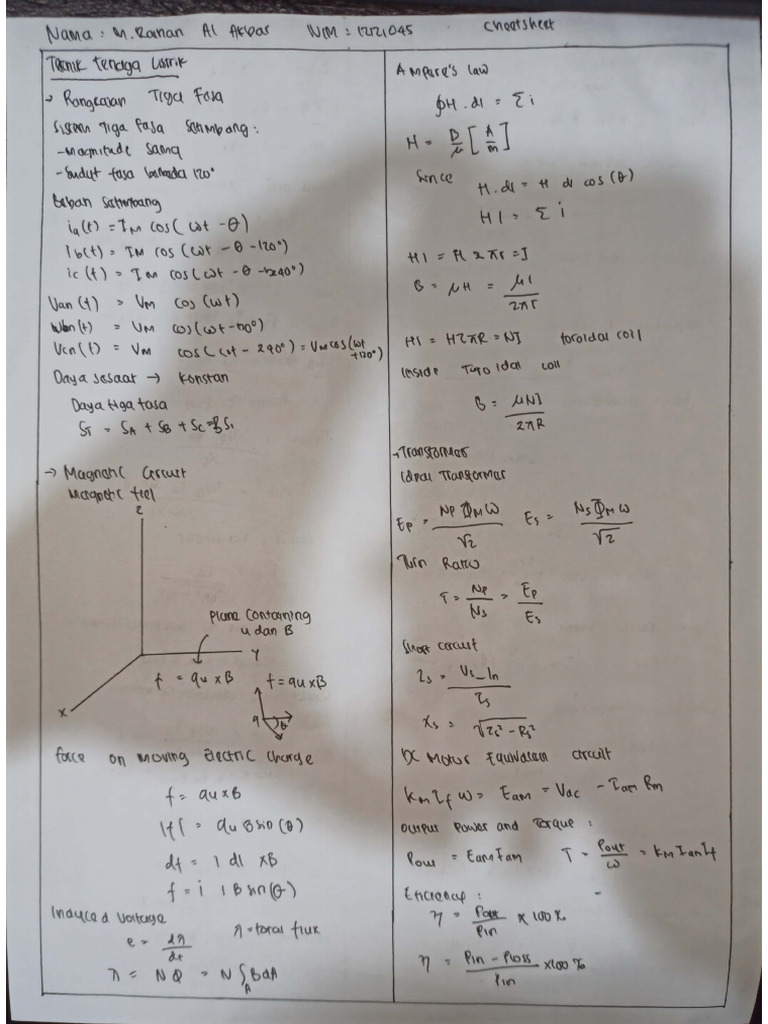 Cheetsheet_12121045 | PDF