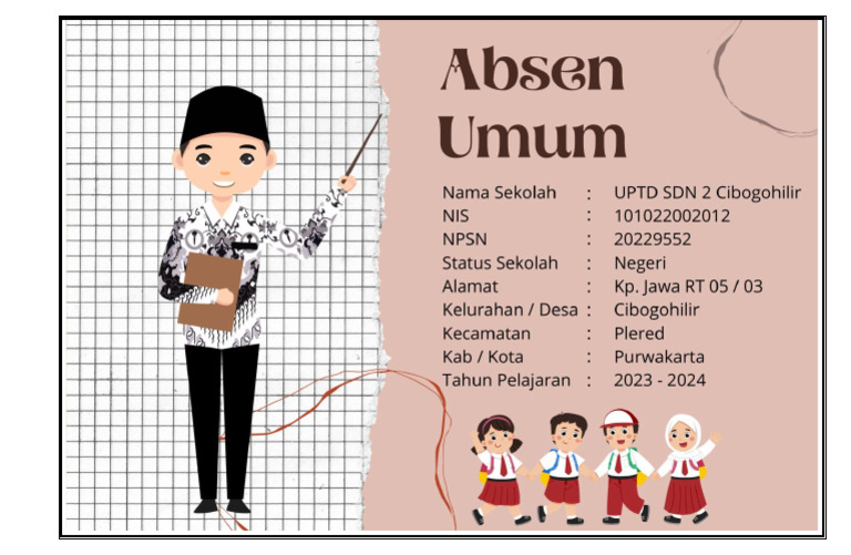 ABSEN UMUM SAMPUL New F4 | PDF