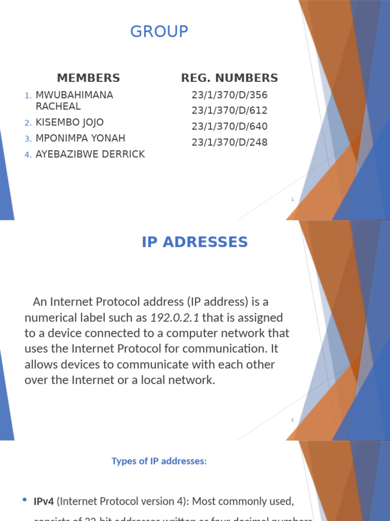 IP ADRESSES (1) | PDF | Ip Address | Computer Network