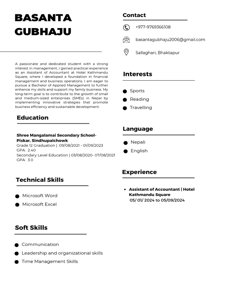 Revised CV | PDF